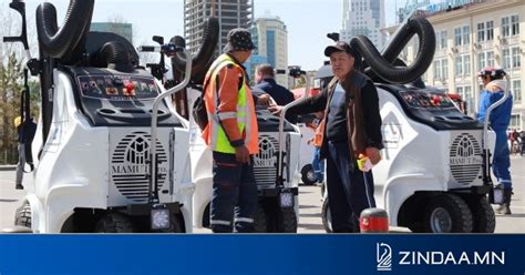 Гудамж талбайн цэвэрлэгээний шинэ төхөөрөмжийг хүлээлгэн өглөө