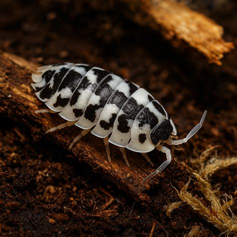 🐄 Dairy Cow Isopods Porcellio Laevis Dairy Cow” Microterra Labs