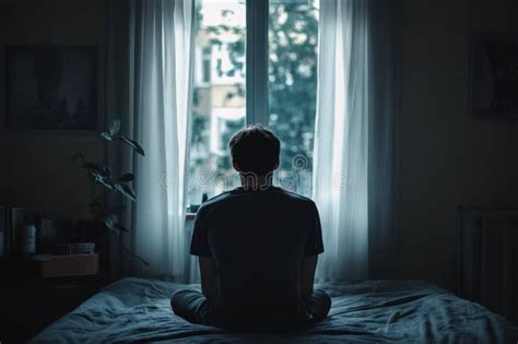Guy Sitting Alone In Room
