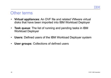 Ibm Workload Deployer Terminology 101 Pdf