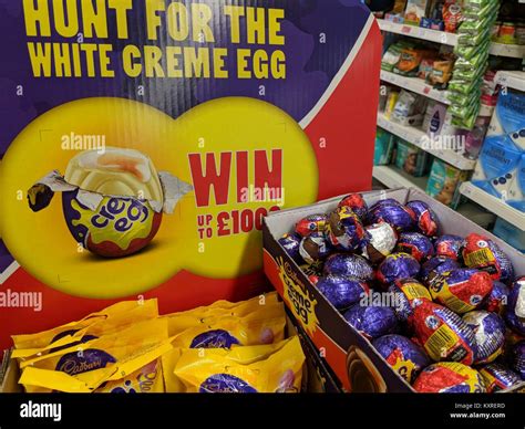 Cadbury White Creme Egg Hunt To Win Prize Leaves Some Unwrapped And
