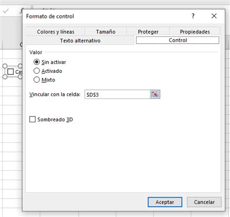 C Mo Insertar Un Checkbox En Excel Excelfacil