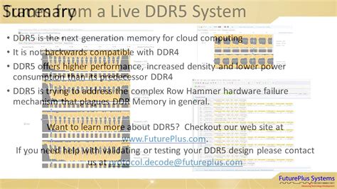 Ddr5 Educational Series Introduction To Ddr5 Reccap
