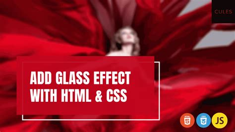 Add A Glass Effect With Html And Css