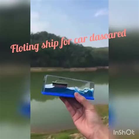 Liquid Wave Cruise Shiptitanic For Car Dashboard Decorative Showpiece