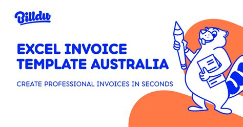 Excel Invoice Templates For Australia Free Download Billdu