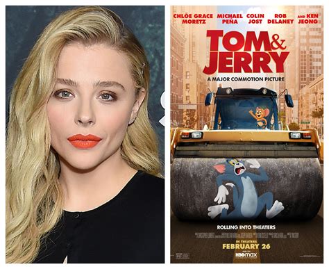Exclusive Chloe Grace Moretz On The Live Action Hybrid Tom Jerry BlackFilmandTV Com