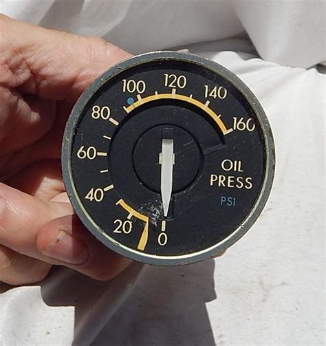 Boeing 747 Jumbo Jet Airliner Oil Pressure Gauge Indicator Instrument 4576054833