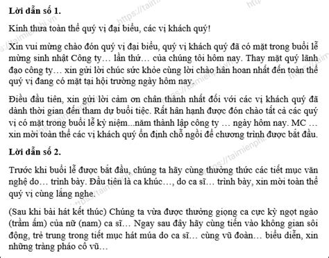 Birthday Mc Script Full Birthday Program Hosting Script Detailed