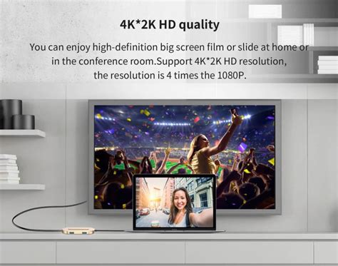 Baseus O HUB Type C Male To HDMI GadStyle BD