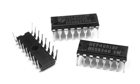 Hef4051bp Cd4051bcn Single Ended Multiplexer 4051 Ic 2 Pieces Industrial