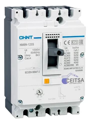 Interruptor Termomagnético Caja Moldeada 3 Polos 160a Chint En Venta En Metepec Estado De México