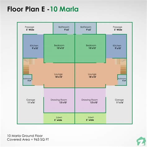 Dimensions Of 3 Marla Plot At Emmett Hunt Blog
