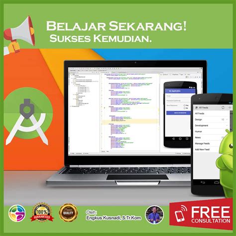 Jual Tutorial Membuat Layout Aplikasi Mobile Menggunakan Android Studio Shopee Indonesia