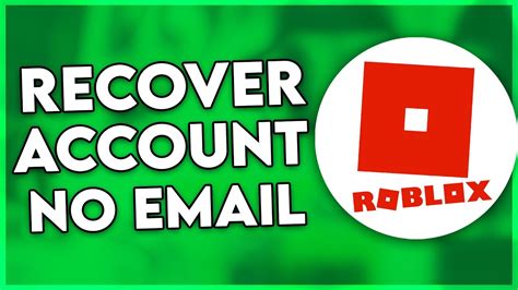 How To Recover Roblox Account Without Email Or Phone Number Youtube