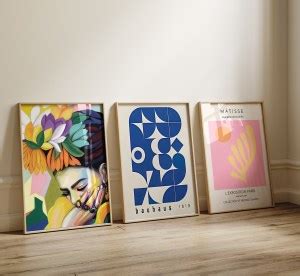 Perfekt Trio 3 Plakater I 50x70 Cm Nr 32 Plakater Ideal Poster