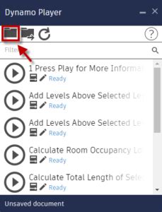 Using The Dynamo Player CADnotes