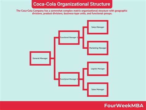 Company Organization Chart Coca Cola