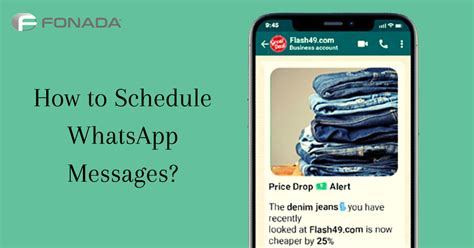 How To Schedule Whatsapp Messages