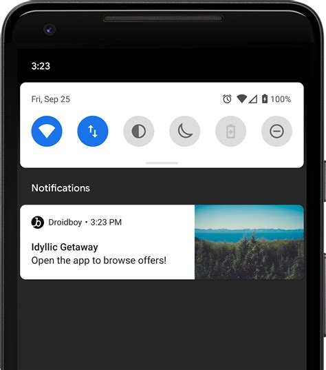how to add custom actions in android push notifications by syed