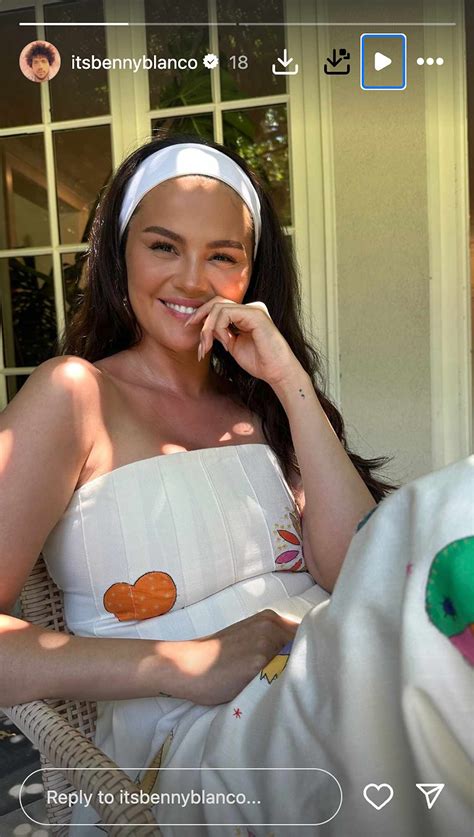 Selena Gomez And Benny Blanco Cuddle In 4th Of July Snap