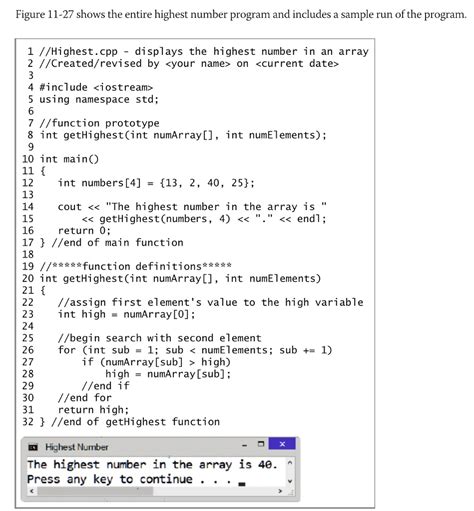 in this exercise you modify the highest number program from the chapter if necessary create a