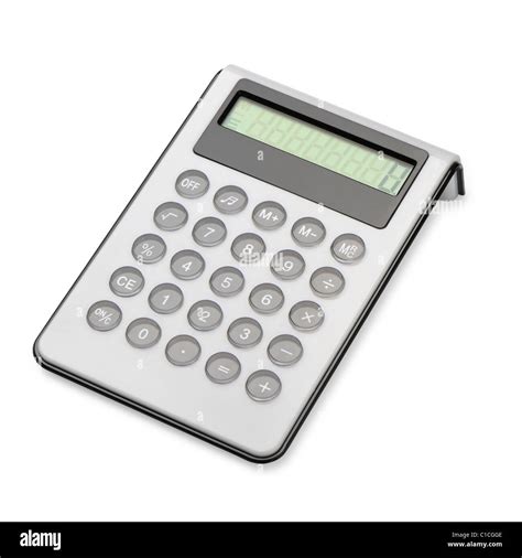 Clear Button Calculator Cut Out Stock Images And Pictures Alamy
