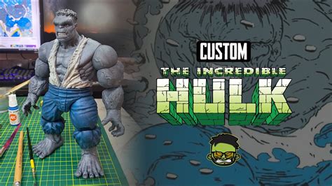 Grey Hulk Todd Mcfarlane Joe Fixit Custom Marvel Select Youtube