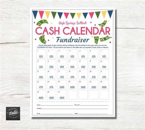 Essential Annual Fundraising Calendar Template For Nonprofits