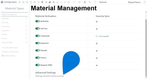 Signals Notebook Re Run Calculated Material Properties For A Material