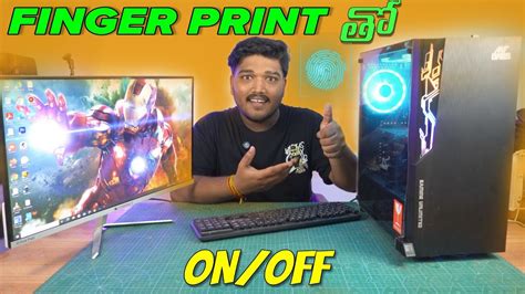 How To Make A Finger Print On Off Pc Telugu Arduinoproject Teluguexperiments Youtube