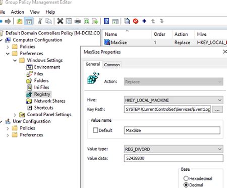 Configuring Event Viewer Log Size On Windows Windows OS Hub