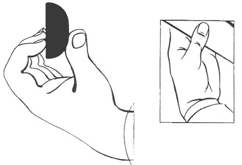 Постановка левой руки при игре на гитаре