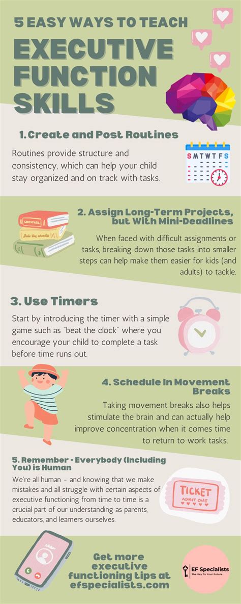 17 Ways To Teach Executive Functioning Skills In School