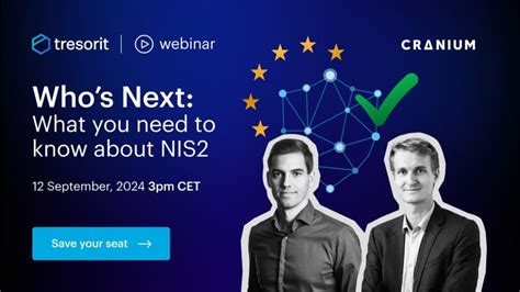 Tresorit On Linkedin Tresorit Tresoritwebinar Nis2 Nis2compliance Datasecurity
