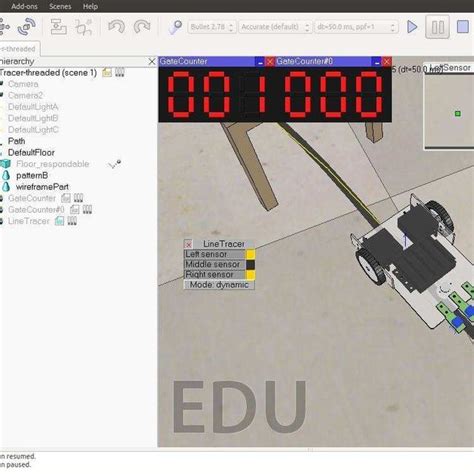 data collected from vrep simulation download scientific diagram