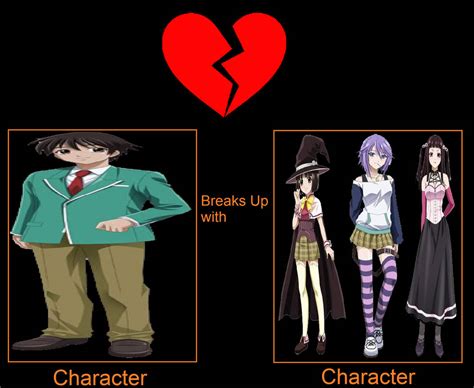 Tsukune Breaks Up With Yukari Mizore And Ruby By Yakob1994 On Deviantart