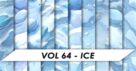 Stylized Textures Vol 64 Ice 2d Textures And Materials Unity Asset Store