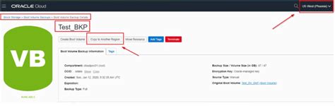 New Feature Boot Volume Cross Region Backup In Oracle Cloud OCI