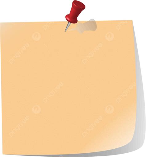 Vector Pinned Note Paper Pin Icons Reminder Vector Pin Icons Reminder PNG And Vector With