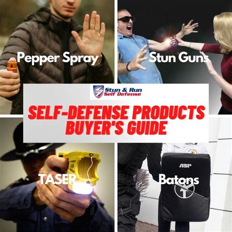 Self Defense Products Buyers Guide Stun And Run Self Defense