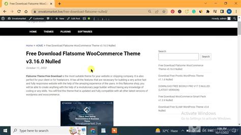 How To Download Flatsome Wordpress And Woocommerce Theme Free Youtube