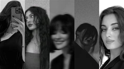 رمزيات بنات اسود وابيض صور بنات كيوت افتارات رمادي رمزيات انستا 💙🦋