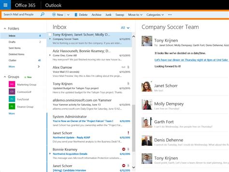 Web Version Of Outlook For Office 365 Business Users Gets A New Ui And More Features Windows
