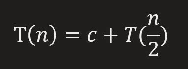 Time Complexity Of Binary Search Using Recursion Tree