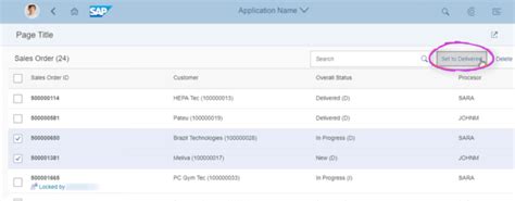 Process Your Tasks With The SAP Fiori Element Work SAP Community