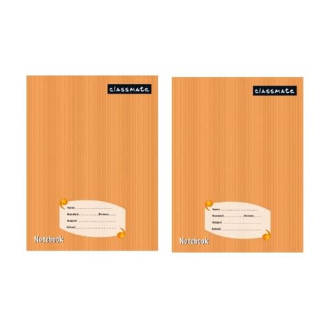Classmate Single Line Interleaf Notebook 172 Page Pack Of 6 Prince Stationery