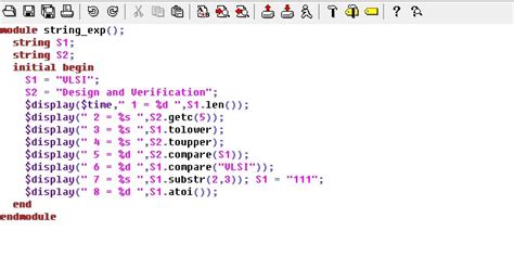 Vaghela Khushal On Linkedin String Datatype Systemverilog Uvm Design Verification Vlsi