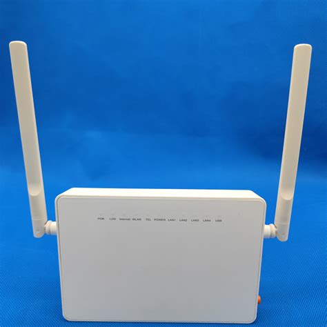 光纤onu Hg8245c Hgu Xpon Gpon Onu，带4 Fe 2 Tel Usb Wifi光纤路由器5dbi调制解调器英文固件 Buy 华威hg8145c