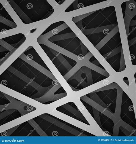Abstract Vector Background Of Lines Black Bionic Wallpaper Many